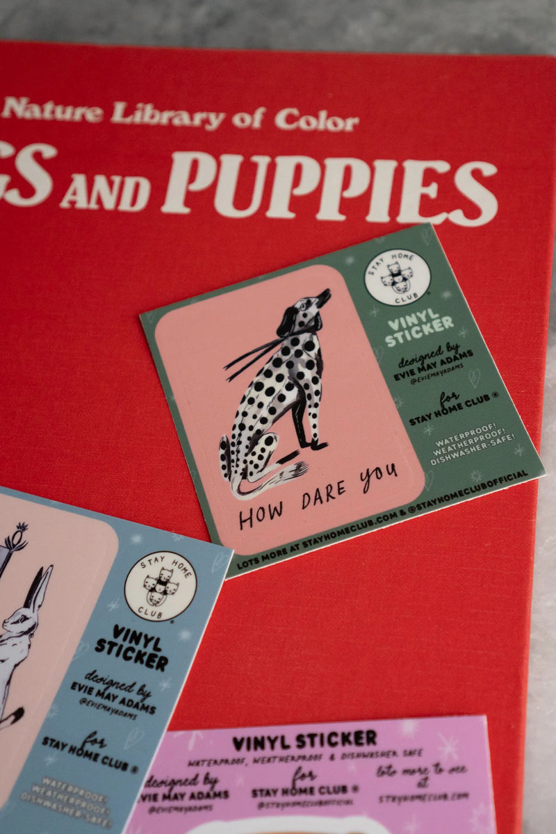 How Dare You Vinyl Sticker – Purr Clothing Calgary